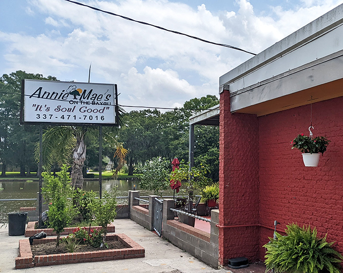 Annie Mae's Soul Food Restaurant sits bayouside, where good eating meets good views without the tourist trap markup.