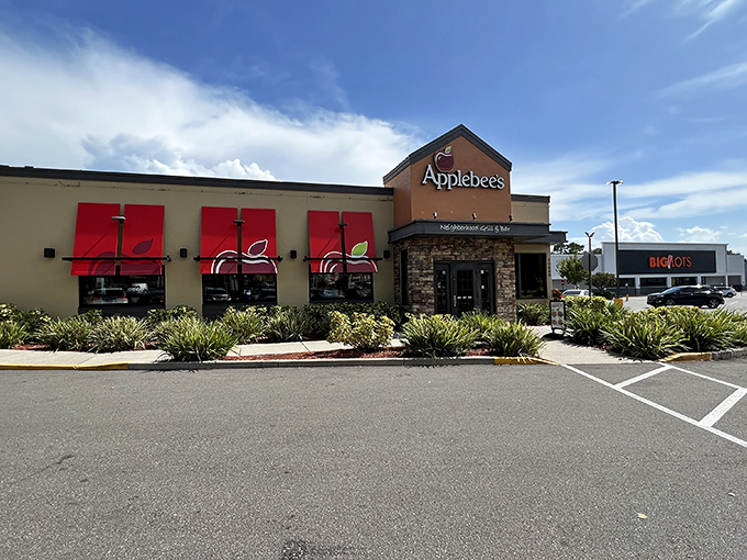 Chain restaurants coexist with local gems in Brooksville's dining scene, offering familiar comfort after days spent exploring the town's unique attractions.