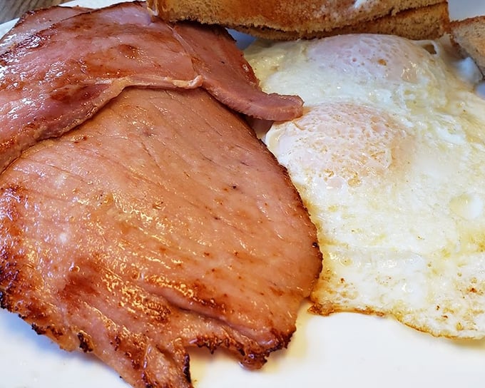 When ham this good meets eggs this perfect, you understand why breakfast might actually be the most important meal of the day.