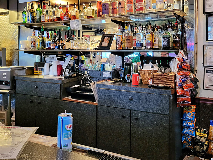 Behind the bar, where morning coffee and evening beers flow with equal enthusiasm, fueling Pittsburgh conversations year-round.