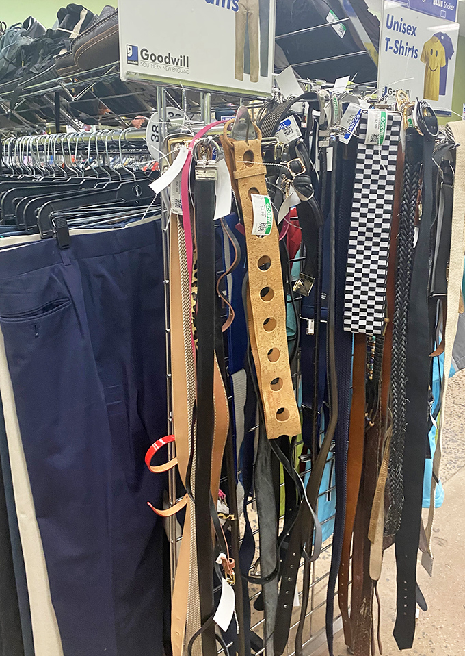 Belt bonanza for the fashion-forward thrifter. From classic leather to quirky statement pieces, waistlines are just waiting to be defined.