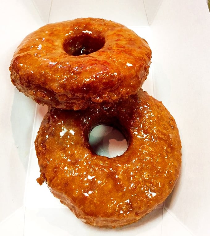 These glazed donuts aren't just breakfast&mdash;they're dessert disguised as morning food. Sweet rebellion that pairs perfectly with coffee.