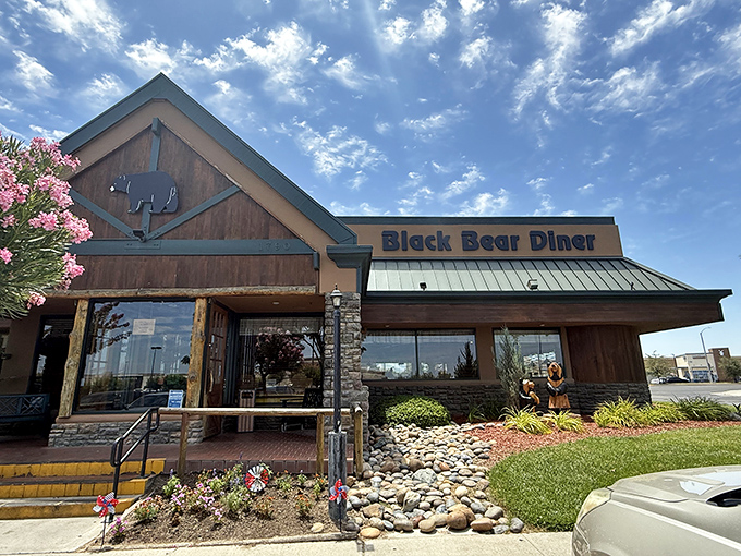 Black Bear Diner's rustic charm promises the kind of hearty breakfast that fuels a day of retirement adventures&mdash;or an excellent morning nap.