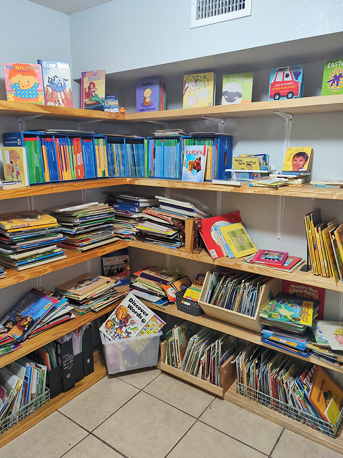 Children's books stacked high guarantee that raising readers doesn't require draining your kids' college fund first.