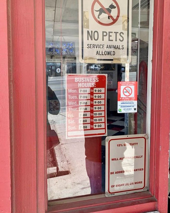 Those business hours tell you everything you need to know &ndash; this is a place that understands breakfast cravings can strike at 7am or 7pm.