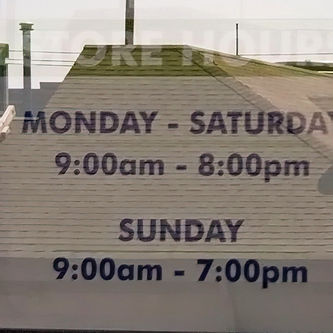 Business hours that accommodate both early birds and night owls&mdash;because treasure hunting shouldn't be restricted by inconvenient timing.