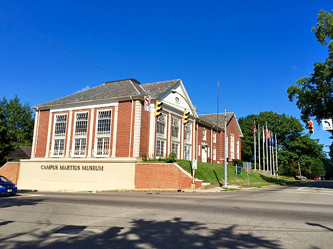 Campus Martius Museum stands as Marietta's treasure chest of history, housing artifacts that tell the story of America's first organized westward expansion.