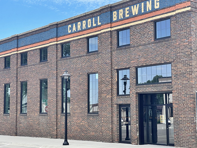 Carroll Brewing Company proves craft beer isn't just for hipster neighborhoods in Portland. This brick beauty houses hop wizardry that transforms grain into liquid gold at prices that won't require a second mortgage.