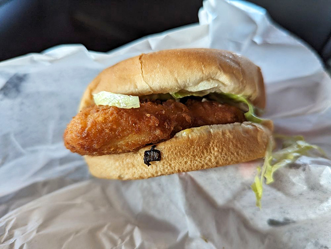 The fish sandwich&mdash;proof that Clyde's mastery extends beyond beef. Great Lakes whitefish gets the royal treatment between these pillowy buns.