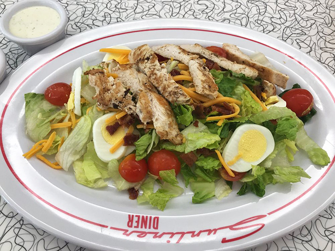 This chicken salad isn't what you eat when dieting – it's what you eat when you want to remember that salads can actually taste amazing.