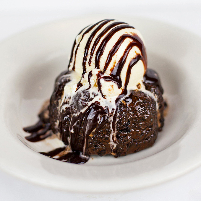 The chocolate lava cake doesn't just end your meal&mdash;it provides the grand finale your taste buds have been waiting for all night.