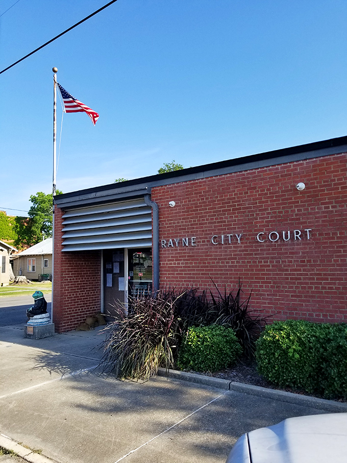 Rayne City Court stands as a symbol of small-town governance. Where civic matters are handled with the same no-nonsense efficiency as the town's affordable living.