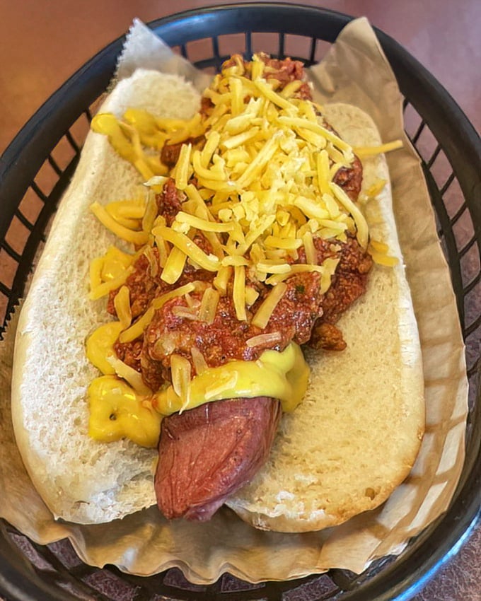 Chili, cheese, and a perfectly cooked dog&mdash;the classic combo that reminds us why some traditions deserve to be honored and devoured. 