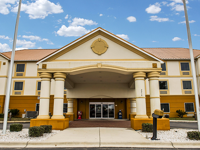 Affordable accommodations for visiting family who love you but perhaps not enough for the pull-out couch in your spare room.