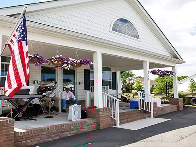 The community clubhouse&mdash;where neighbors become friends over card games, coffee, and the shared experience of retirement's freedom.