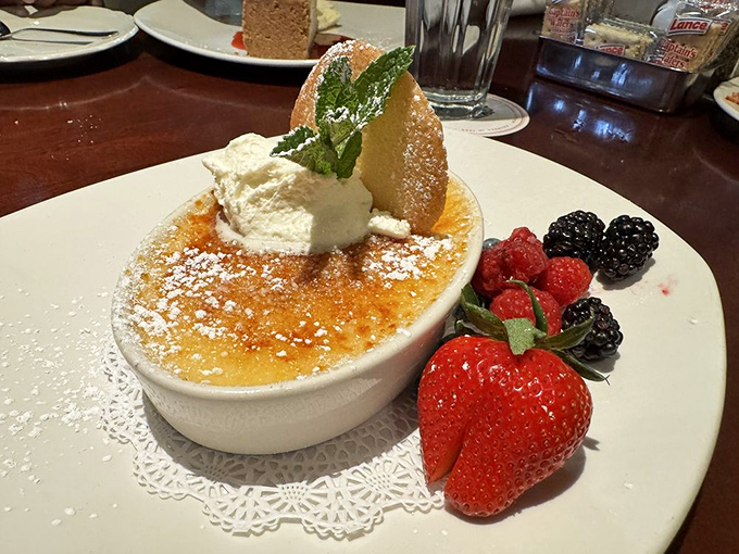 This cr&egrave;me br&ucirc;l&eacute;e doesn't just crack&mdash;it shatters the myth that desert dwellers can't enjoy perfect coastal-worthy desserts.