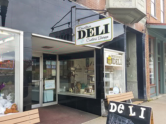 Downtown Deli's unassuming storefront promises homemade comfort food without pretension. Sometimes the most authentic culinary experiences hide behind the simplest facades.