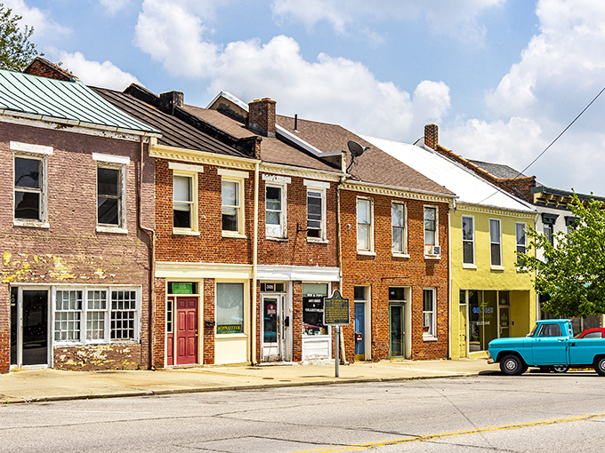 Downtown Madison's storefronts showcase the architectural equivalent of a family photo album—each building telling part of the town's ongoing story.
