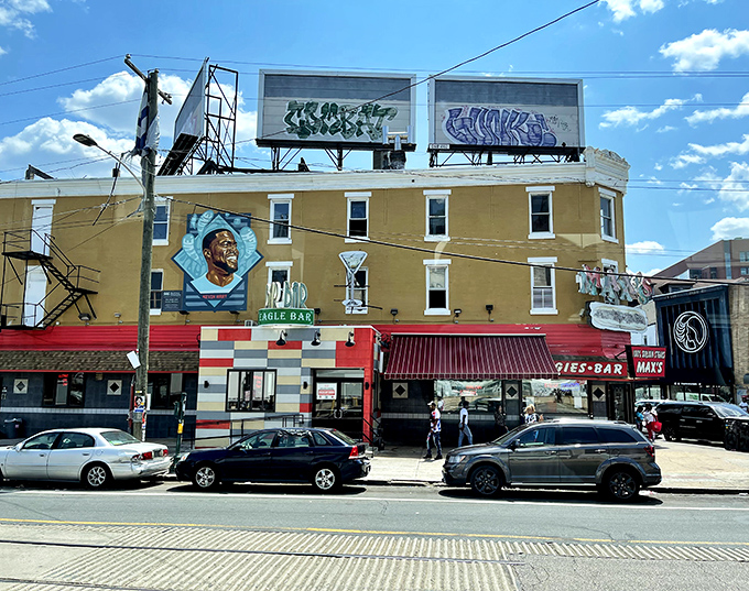 From the street, Max's stands as a colorful landmark in North Philly's landscape &ndash; part restaurant, part cultural institution, all delicious.