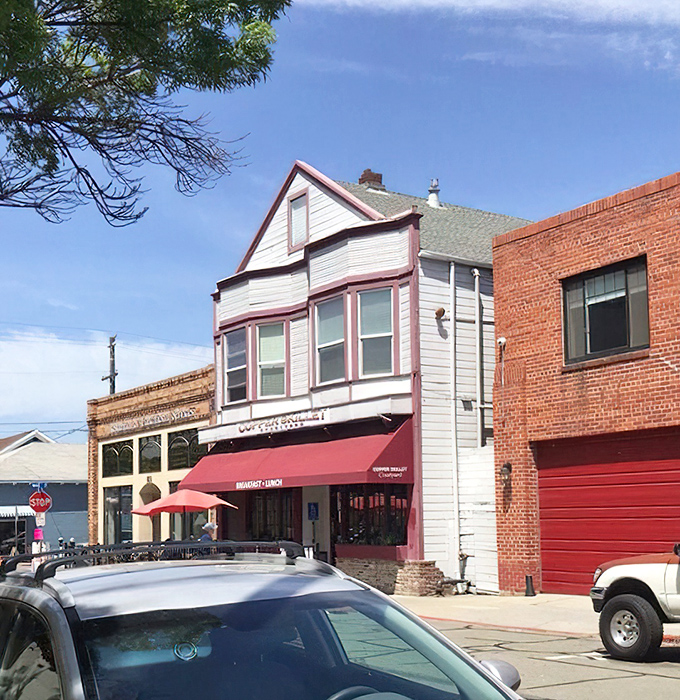 Standing proud on Ferry Street&mdash;this Victorian breakfast haven with its signature red awning has become a landmark for morning pilgrims.