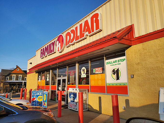 The Family Dollar stands as both necessity and controversy in small towns &ndash; offering affordability while the "shop local" crowd sighs in resignation.