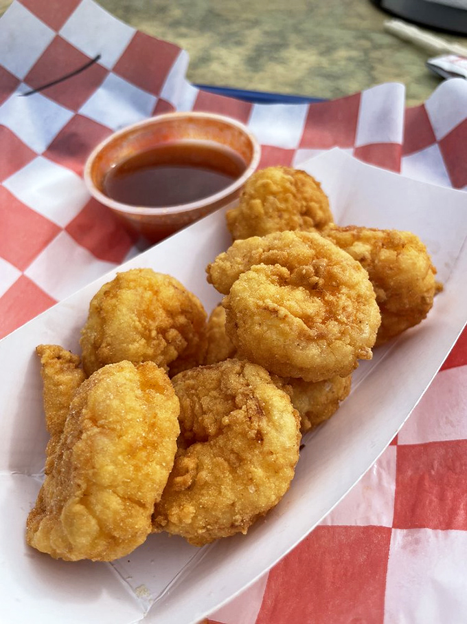 These golden nuggets of fried shrimp are what sailors dream about during long voyages&mdash;crispy, tender, and worth every nautical mile.