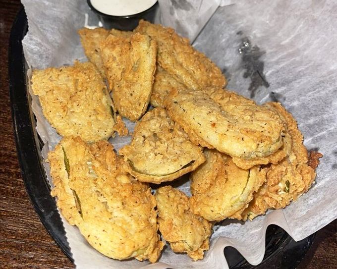 Fried pickles that deliver that perfect pucker-crunch combination&mdash;the appetizer that converts skeptics into evangelists with just one bite.
