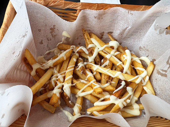Cheese-draped fries that make a compelling argument for why Wisconsin dairy deserves its legendary status in American cuisine.