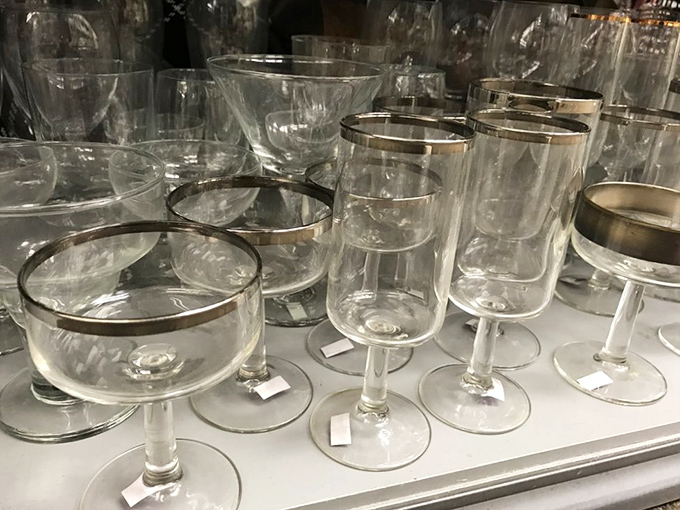 Raise a glass to secondhand sophistication! These crystal and glass treasures await your next dinner party, ready to elevate your table without elevating your credit card bill.