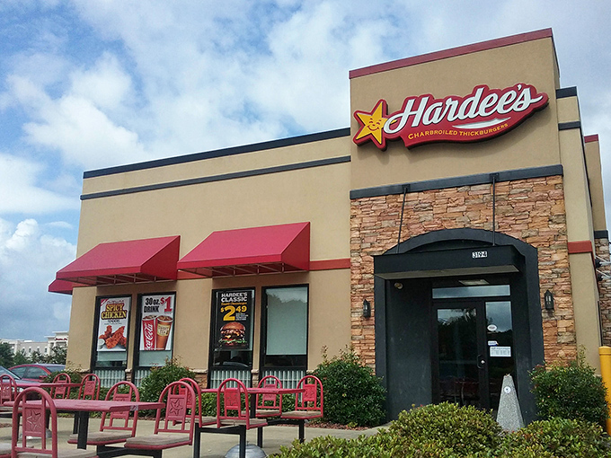 Hardee's iconic star shines over Eufaula, where even fast food comes with a side of Southern hospitality and unhurried charm.