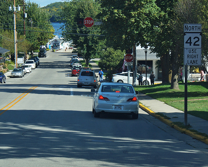Highway 42 leads straight to the heart of Fish Creek, where each turn offers another reason to pull over and explore what makes Door County magical.