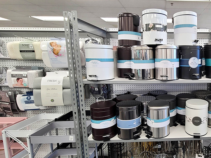 Even practical purchases like waste bins become exciting when they're marked down to prices that make sense.