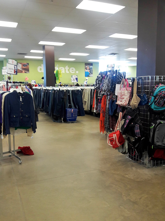 Clean, organized, and color-coded&mdash;this isn't your grandmother's cluttered thrift store. Modern thrifting means finding gems without the treasure-hunt fatigue.