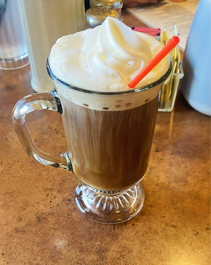 Irish Coffee: where morning meets evening in a glass mug topped with whipped cream that's basically dessert with caffeine benefits.