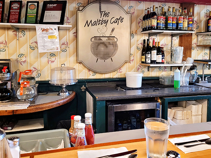 Behind every great breakfast is a well-stocked bar area. Coffee, cocktails, and conversation &ndash; the holy trinity of morning happiness.