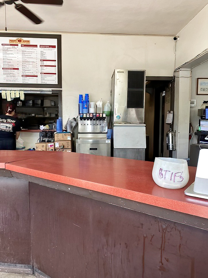 Behind the counter, where the magic happens. No molecular gastronomy or tweezers in sight&mdash;just decades of know-how and consistency.
