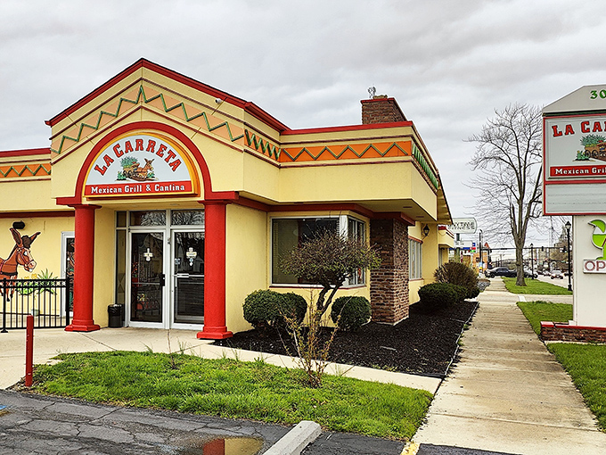 La Carreta brings Mexican flavors to the heart of Ohio. The bright colors are like a fiesta for your eyes before the fiesta for your taste buds begins.