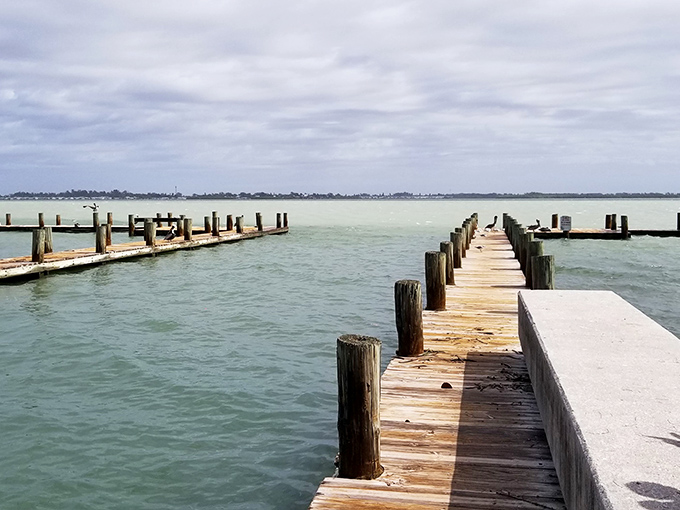 Weathered wooden piers stretch into the bay like nature's runway. No supermodels needed&mdash;the water and sky provide all the necessary drama.