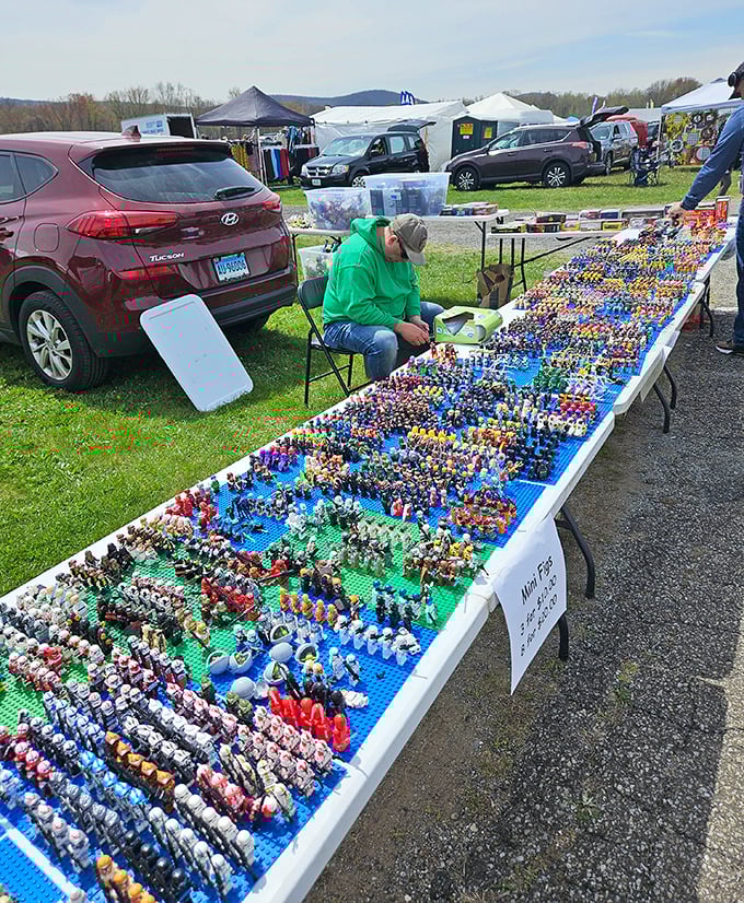 A miniature army stands at attention! This impressive LEGO figure collection would make any grown adult suddenly remember why they loved childhood.