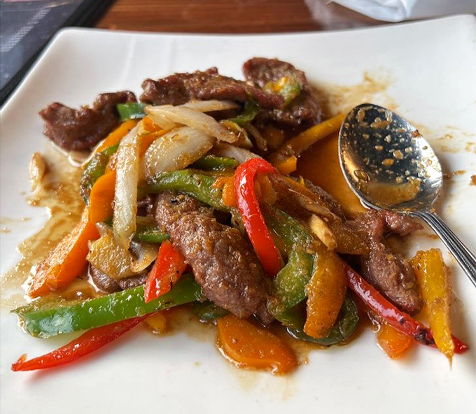 Sizzling beef with the vibrant crunch of bell peppers creates a plate of pure joy. This stir-fry delivers more satisfaction than finding an extra $20 in your winter coat.
