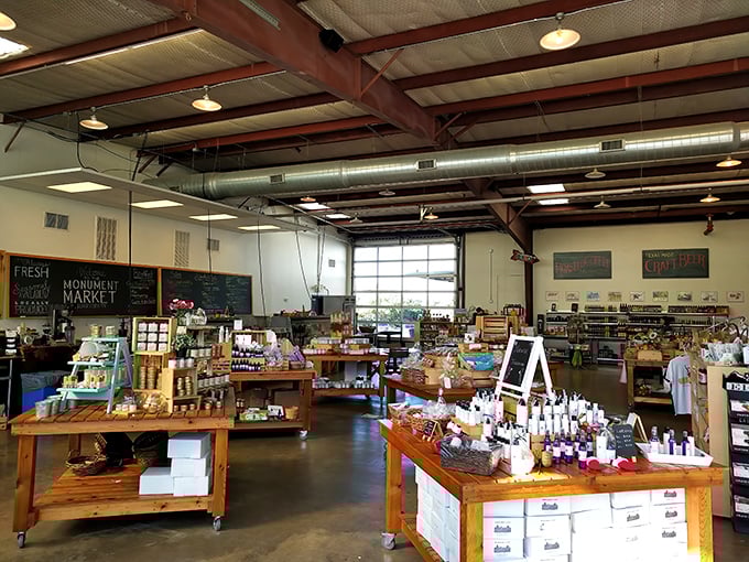 Beyond the cafe, the Monument Market showcases local goods and pantry staples &ndash; because the only thing better than eating great food is taking some of that magic home.