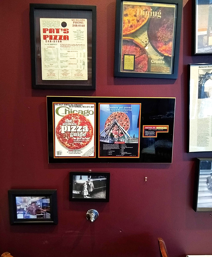 The wall of accolades and press clippings tells the story without bragging &ndash; this place has been doing it right long enough to earn Chicago's enduring respect.