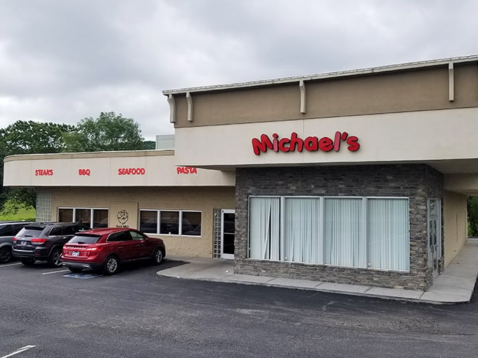 Michael's restaurant promises the holy trinity of Southern dining &ndash; steaks, BBQ, and seafood under one roof, no passport required.