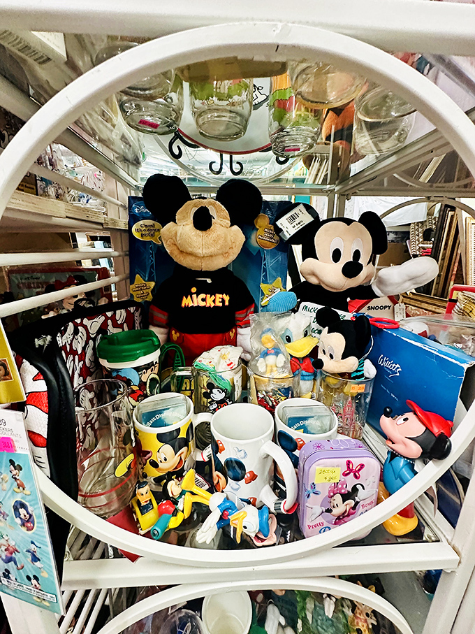 Mickey and friends hold court in this Disney wonderland, where childhood memories are priced considerably less than a day at the actual Magic Kingdom.