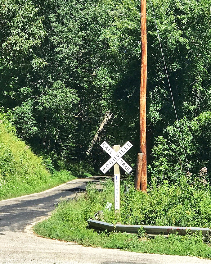 Follow the signs to adventure&mdash;this unassuming railroad crossing marker points the way to one of Ohio's most fascinating historical sites.