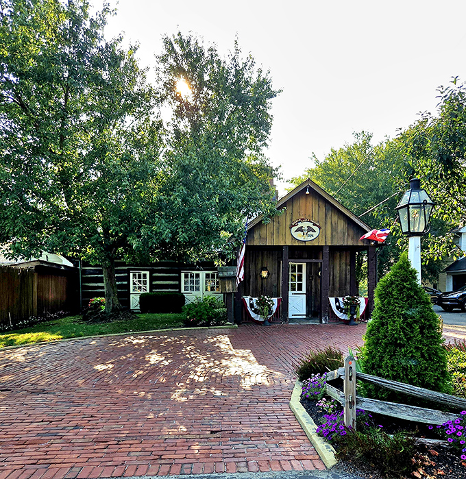 The kind of welcoming entrance that makes you slow down and savor the anticipation.