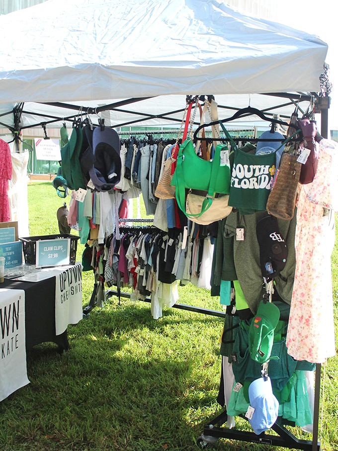 Taking the show on the road! Uptown Cheapskate's outdoor pop-ups bring the bargain hunt to community events.