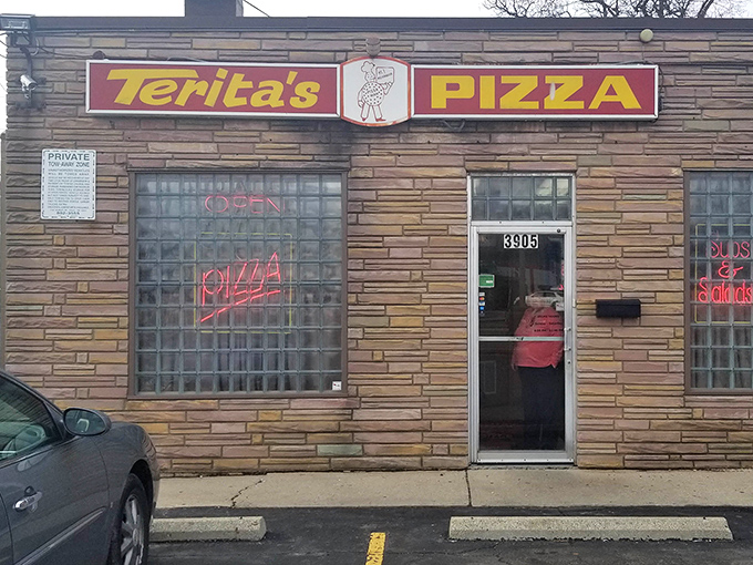 The exterior might not win architectural awards, but that weathered stone has sheltered more delicious meals than most five-star restaurants ever will.
