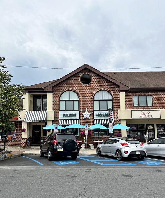 The restaurant's exterior promises what awaits inside&mdash;a blend of traditional charm and contemporary cuisine that defines destination dining.