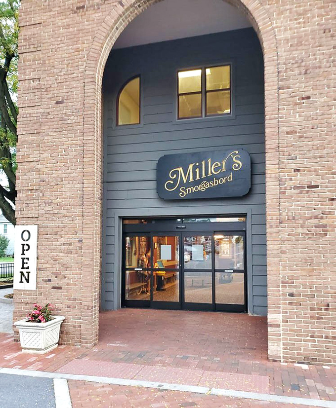 The welcoming entrance feels less like walking into a restaurant and more like being invited to the best dinner party in Lancaster County.